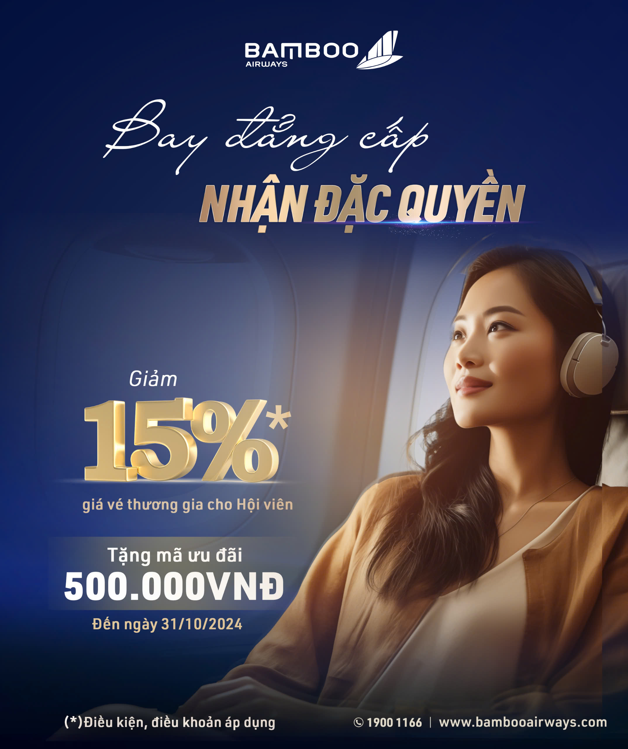 Bamboo - Bay đẳng cấp, Nhận đặc quyền - Redstar Travels
